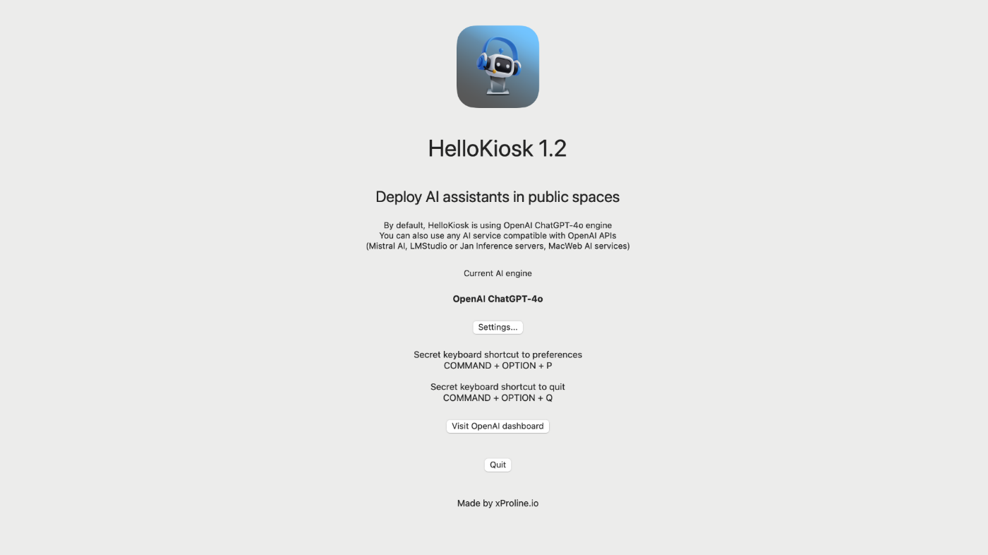 xproline.io - Software Solutions for Kiosks - Hellokiosk